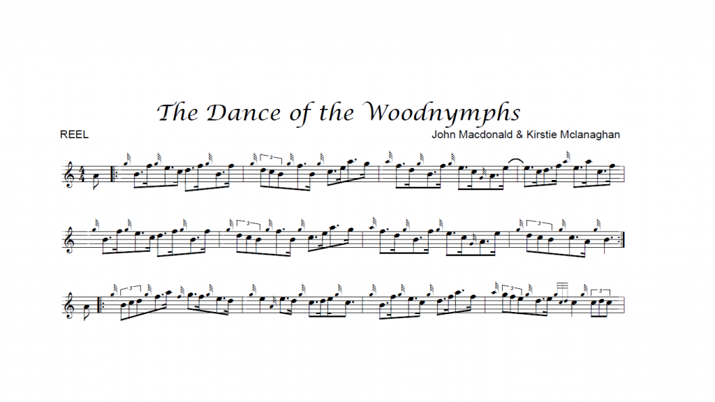 Dance Of The Woodnymphs Big John Bagpipes
